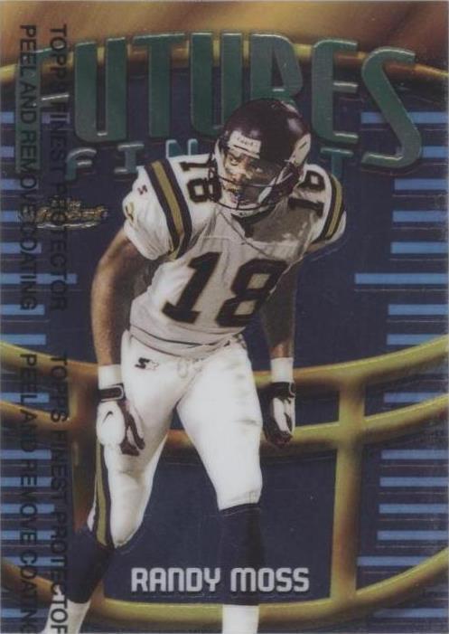 1998 Topps Finest - Future's Finest Randy Moss #F13 /500 (RC) for sale ...