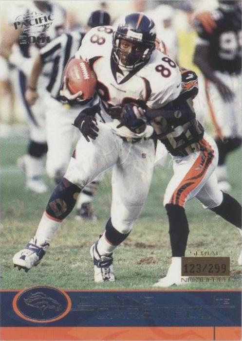 2001 Pacific - Retail LTD #131 Dwayne Carswell /299 for sale online | eBay