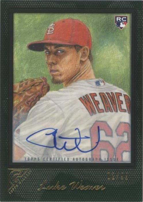 2017 Topps Gallery - Green Autographs #138 Luke Weaver /99 (AU, RC) for ...