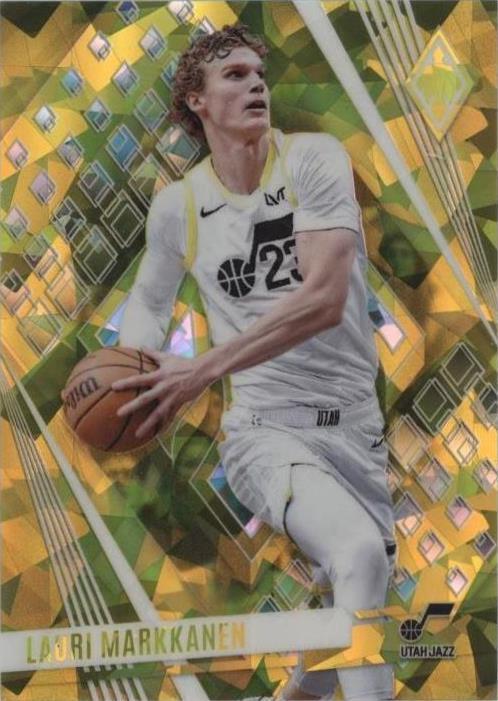 2023-24 Panini Phoenix - Lauri Markkanen #102 Yellow Ice Phoenix /175 ...