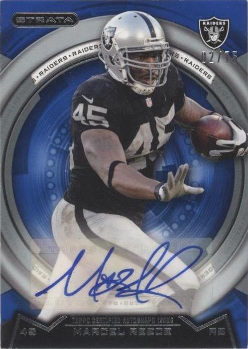 2013 Topps Strata - Sapphire Autographs #165 Marcel Reece /75 (AU) for ...