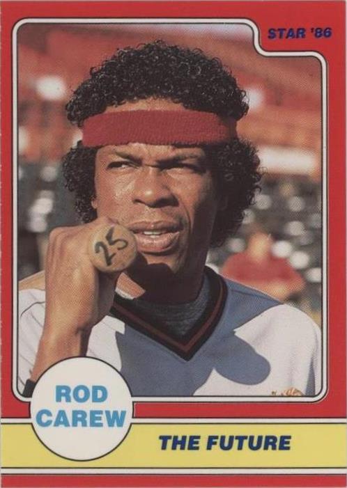 1986 Star Rod Carew - #24 Rod Carew for sale online | eBay