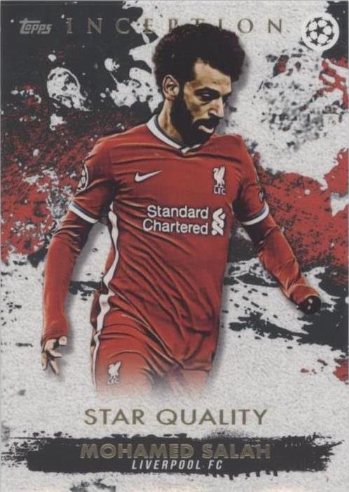 2020-21 Topps Inception UCL - Star Quality Mohamed Salah for sale online | eBay