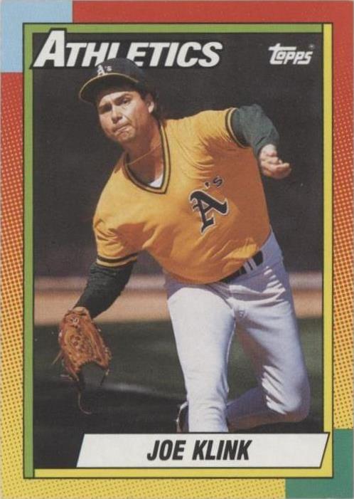 1990 Topps Traded - Wax Pack Grey Back #51T Joe Klink (RC) for sale ...