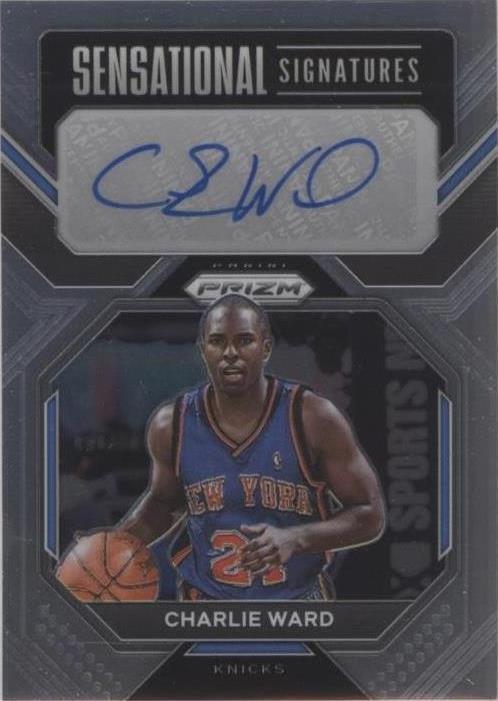 2022-23 Panini Prizm - Sensational Signatures Charlie Ward #SS-CW (AU ...