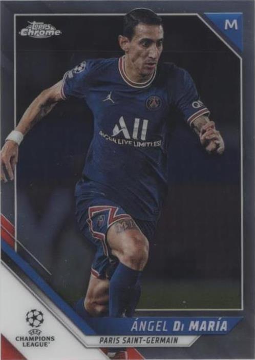 2021-22 Topps Chrome UCL - Angel Di Maria #19 for sale online | eBay