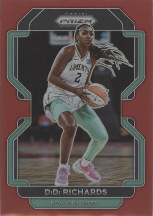 2022 Panini Prizm WNBA - Red Prizm #65 DiDi Richards /199 (RC) for sale online | eBay
