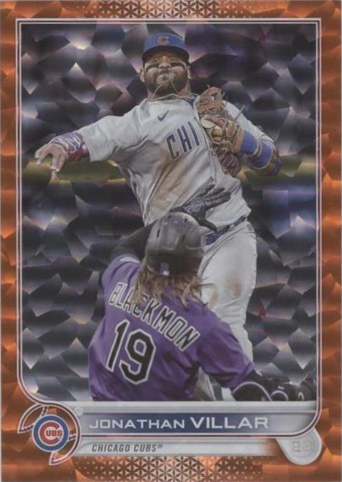 2022 Topps Update Series - Jonathan Villar #US155 Orange Foil /299 for ...