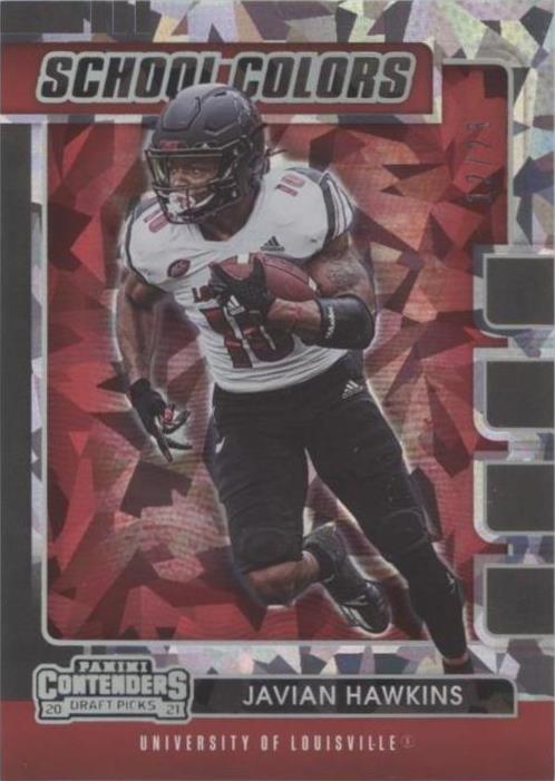 2021 Panini Contenders Draft Picks - School Colors Cracked Ice #24 ...