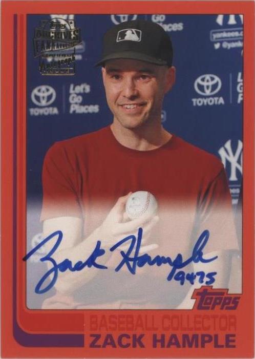 2017 Topps Archives - Fan Favorite Autographs 1982 Soft Red #FFA-ZH ...