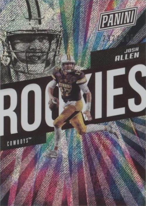 2018 Panini National Convention - Rookies Josh Allen #95 Rapture ...