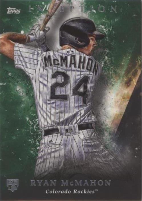 2018 Topps Inception - Green #7 Ryan McMahon (RC) for sale online | eBay