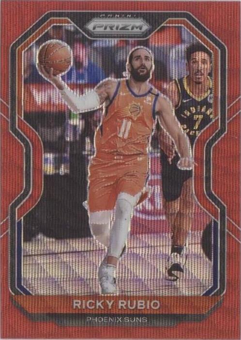 2020-21 Panini Prizm - Ruby Wave Prizm #235 Ricky Rubio for sale online ...