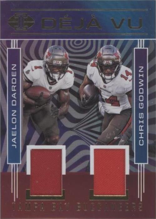 2021 Panini Illusions - Deja Vu Chris Godwin, Jaelon Darden #DV-JAC ...