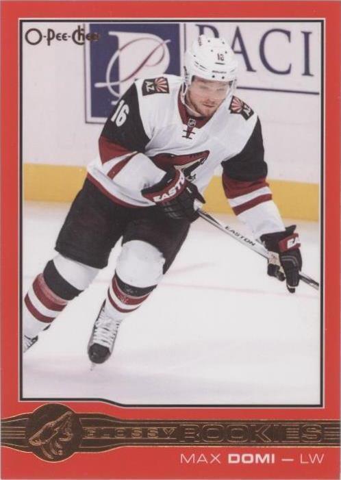 2015-16 Upper Deck - O-Pee-Chee Glossy Rookies Max Domi #R-8 Red (RC ...