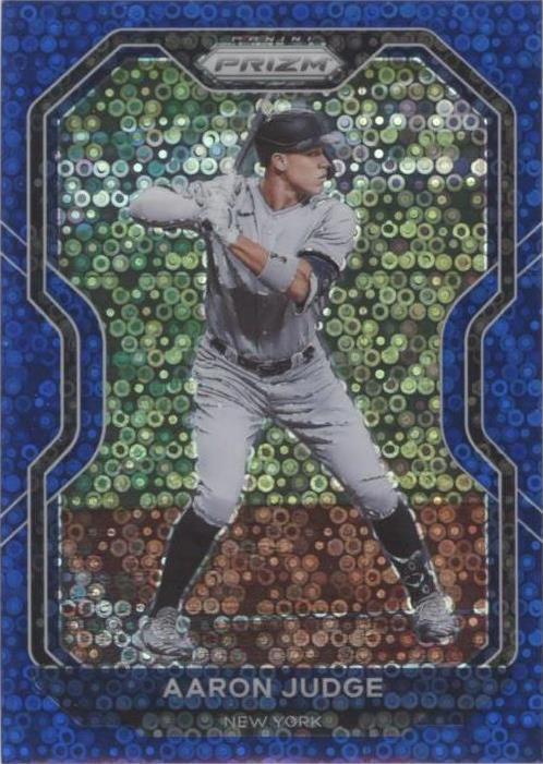 2021 Panini Prizm - Tier III Aaron Judge #212 Blue Donut Circle Prizm ...