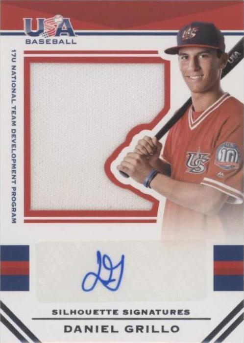 2017 Panini USA Baseball Stars & Stripes - Jumbo Swatch Silhouettes ...