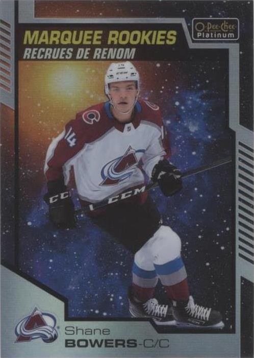 2020-21 O-Pee-Chee Platinum - Marquee Rookies Cosmic #166 Shane Bowers ...
