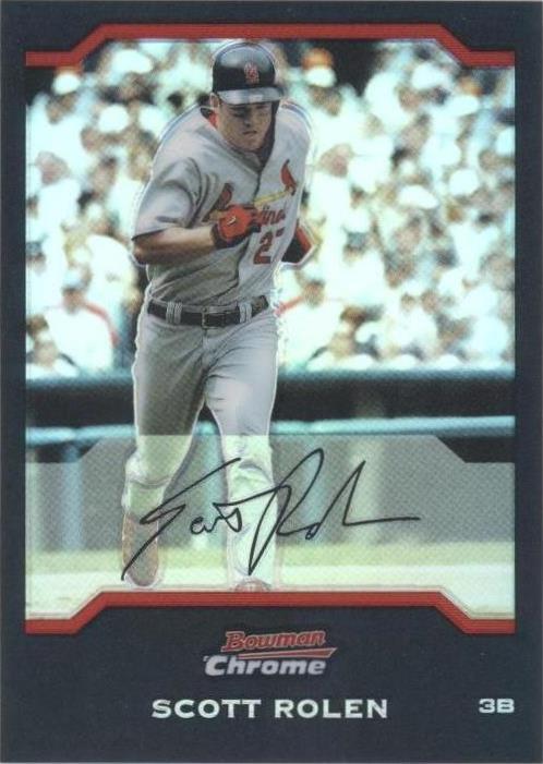 2004 Bowman Chrome - Refractor #11 Scott Rolen for sale online | eBay
