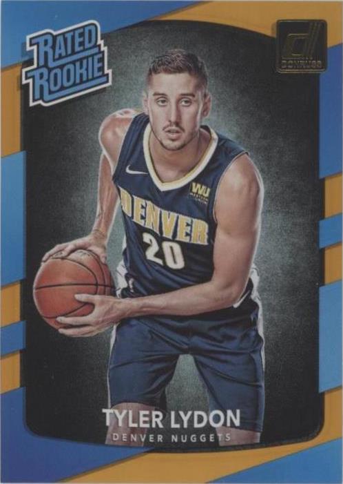 2017-18 Panini Donruss - Rated Rookies Holo Orange Laser #177 Tyler ...