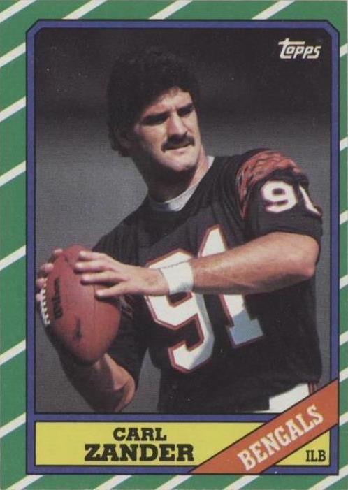 1986 Topps - Carl Zander #264 C* on Copyright Line (RC) for sale online ...