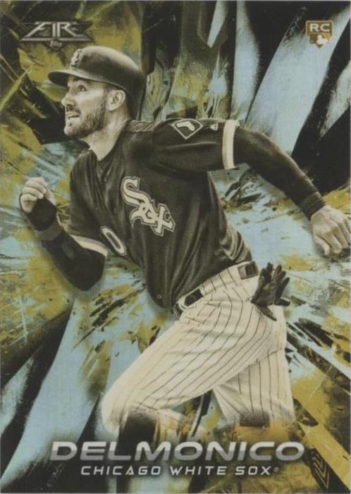 2018 Topps Fire - Gold Minted #191 Nick Delmonico (RC) for sale online ...