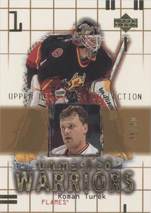 2001-02 Upper Deck Mask Collection - Gold #173 Roman Turek /50 for sale ...