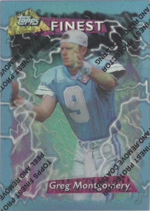 1995 Topps Finest - Refractor #64 Greg Montgomery for sale online | eBay
