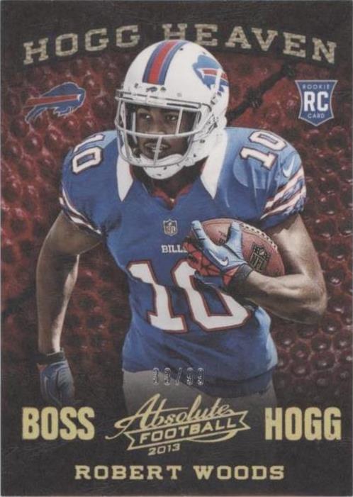 2013 Panini Absolute - Hogg Heaven Boss Hogg #90 Robert Woods /99 (RC ...