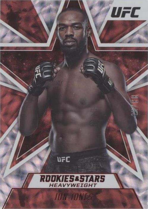 2021 Panini Chronicles UFC - Rookies & Stars Red #84 Jon Jones /88 for ...