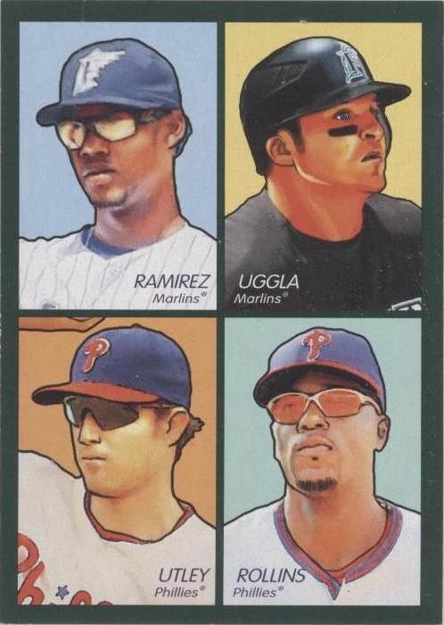 2009 Upper Deck Goudey - 4-in-1 Green #35-43 Hanley Ramirez, Chase ...