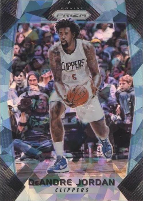 2017-18 Panini Prizm - DeAndre Jordan #214 Blue Ice Prizm /99 for sale ...