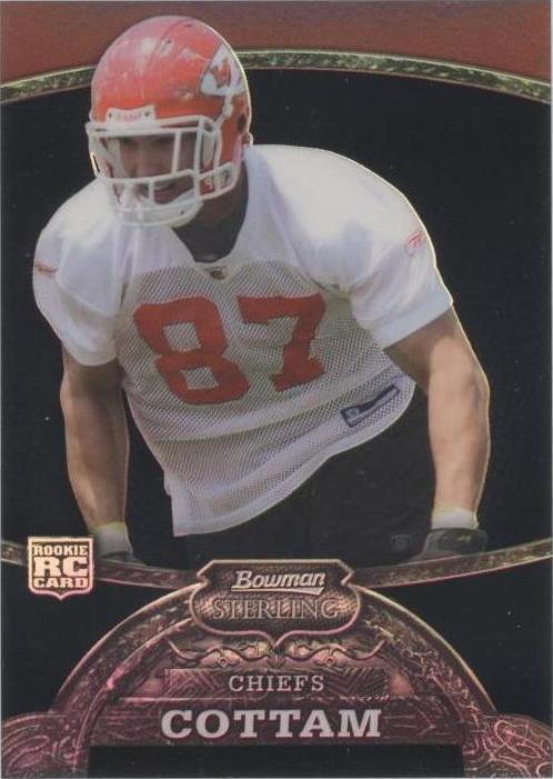 2008 Bowman Sterling - Black Refractor #44 Brad Cottam /50 (RC) for ...