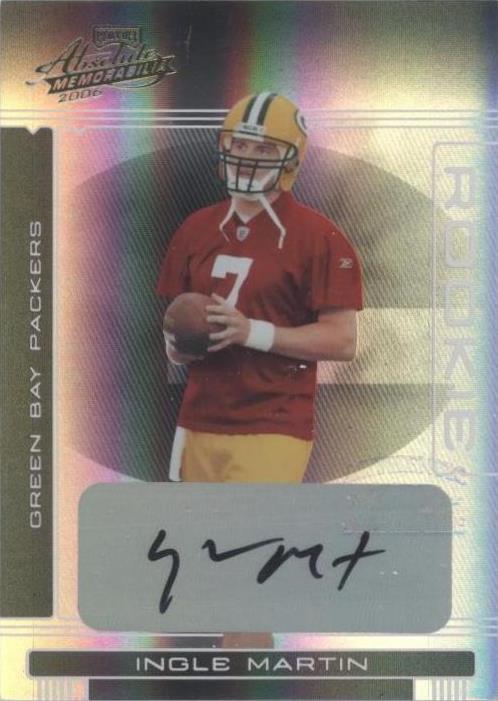 2006 Playoff Absolute Memorabilia - Rookie #222 Ingle Martin /349 (AU ...