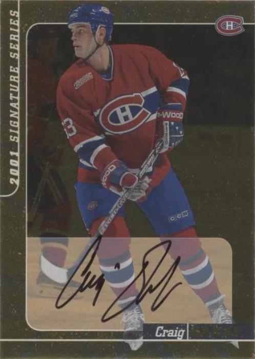 2000-01 In the Game Be A Player Signature Series - Autographs Craig ...