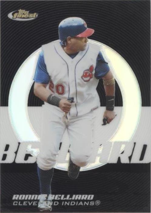 2005 Topps Finest - Black Refractor #121 Ronnie Belliard /99 for sale ...