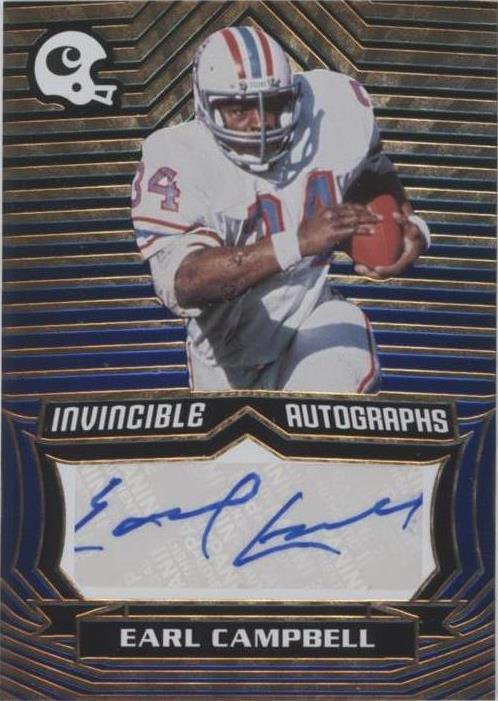 2021 Panini Chronicles - Invincible Autographs Blue #INV-ECA Earl ...