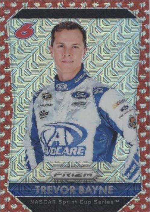 2016 Panini Prizm NASCAR - Red Flag Prizm #6 Trevor Bayne /75 for sale ...