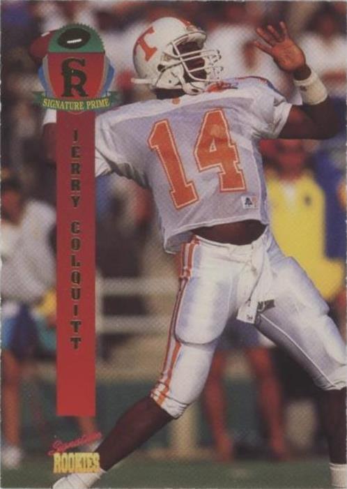 1995 Signature Rookies Prime - Jerry Colquitt #11 (RC) for sale online ...