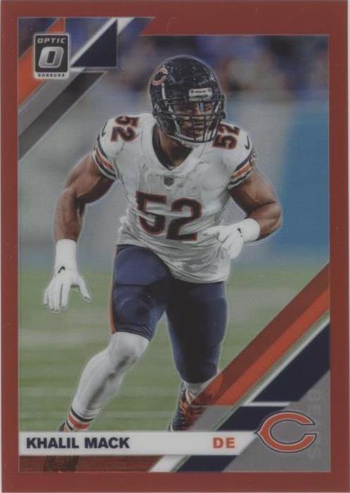 2019 Panini Donruss Optic - Red Prizm #18 Khalil Mack /99 for sale ...