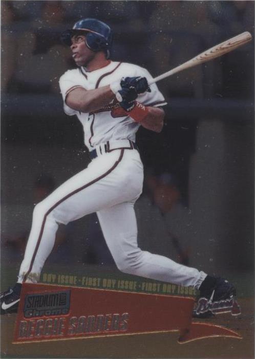 2000 Topps Stadium Club Chrome - First Day Issue #112 Reggie Sanders ...