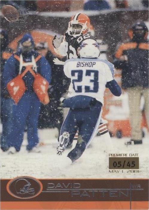 2001 Pacific - Premiere Date #108 David Patten /45 for sale online | eBay