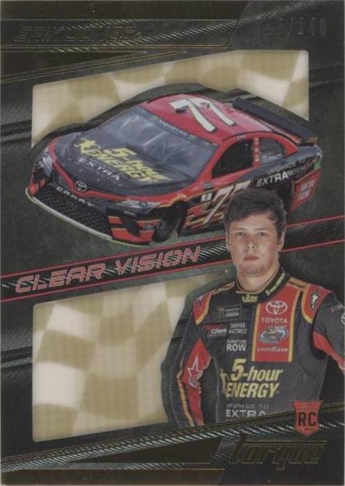 2017 Panini Torque - Clear Vision Gold #45 Erik Jones /149 (RC) for ...