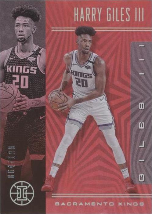2019-20 Panini Illusions - Trophy Collection Ruby #117 Harry Giles /199 ...