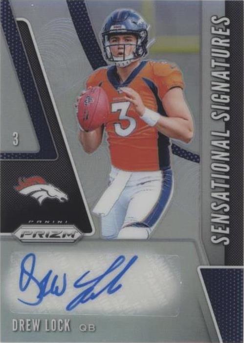 2019 Panini Prizm - Sensational Signatures #SE-DRL Drew Lock (AU, RC ...
