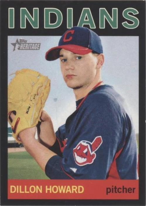 2013 Topps Heritage Minor League Edition - Black #76 Dillon Howard /96 ...