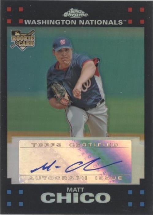 2007 Topps Chrome - Refractor #338 Matt Chico /500 (AU, RC) for sale online | eBay