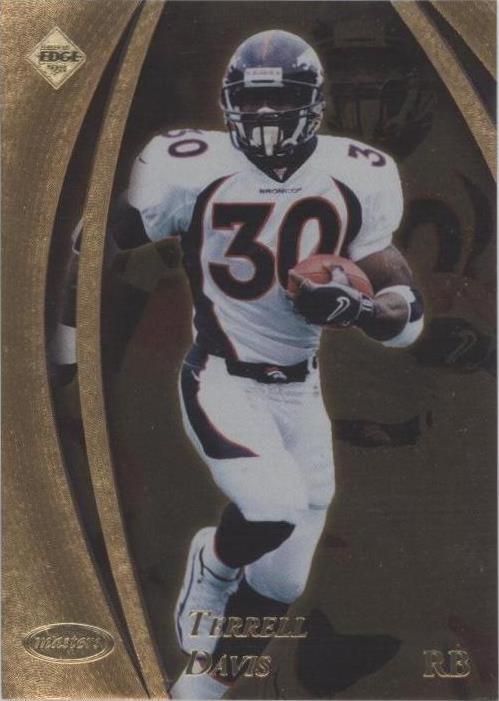 1998 Collector's Edge Masters - Redemption Gold 100 #52 Terrell Davis ...