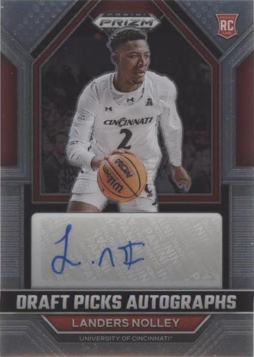 2023 Panini Prizm Draft Picks - Draft Picks Autographs #DPA-LNY Landers Nolley (AU, RC) for sale ...
