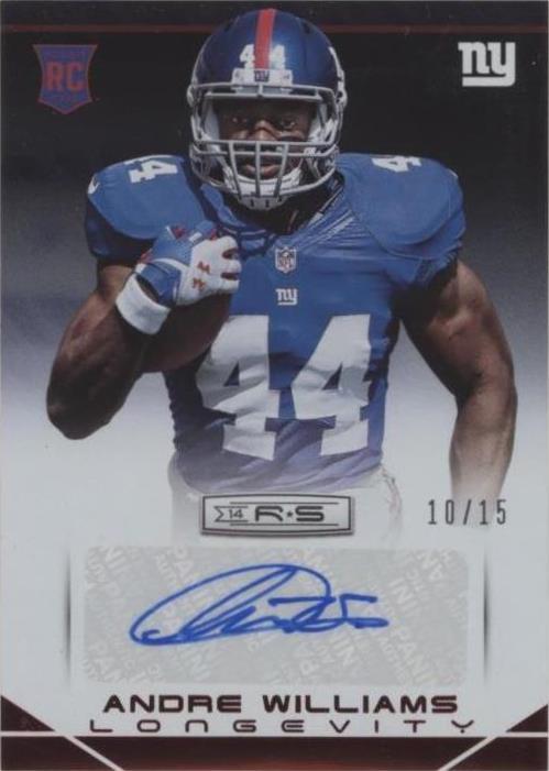 2014 Panini Rookies & Stars Longevity - Rookie Ruby Signatures #106 ...